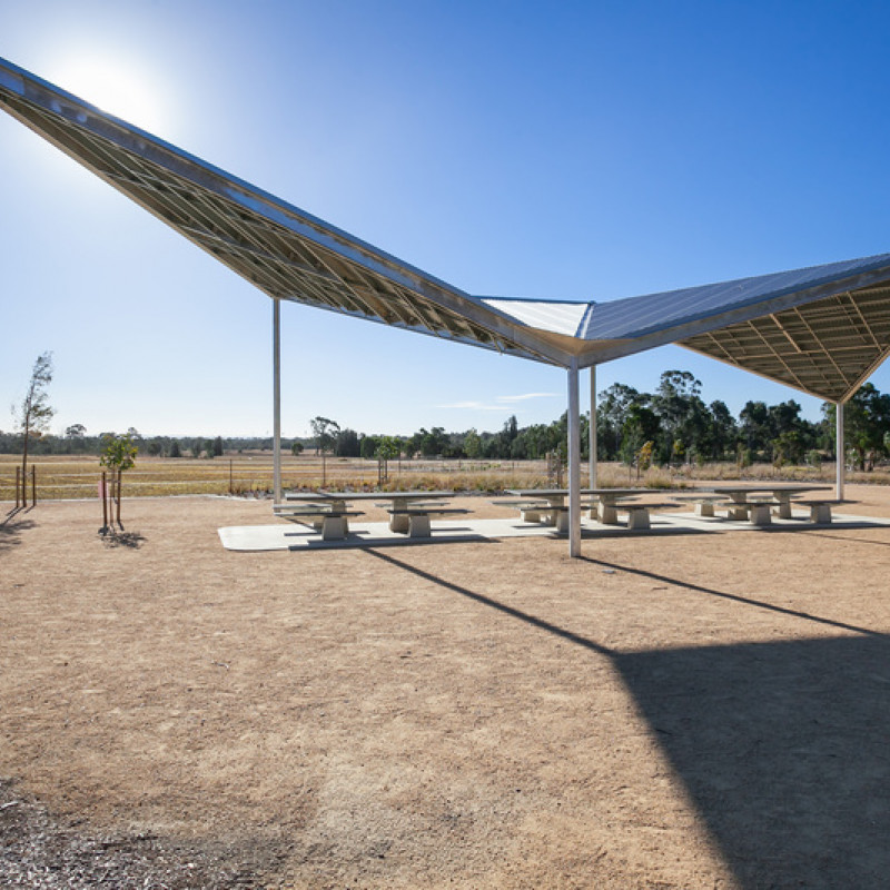 Western Sydney Parklands | Picnic shelters